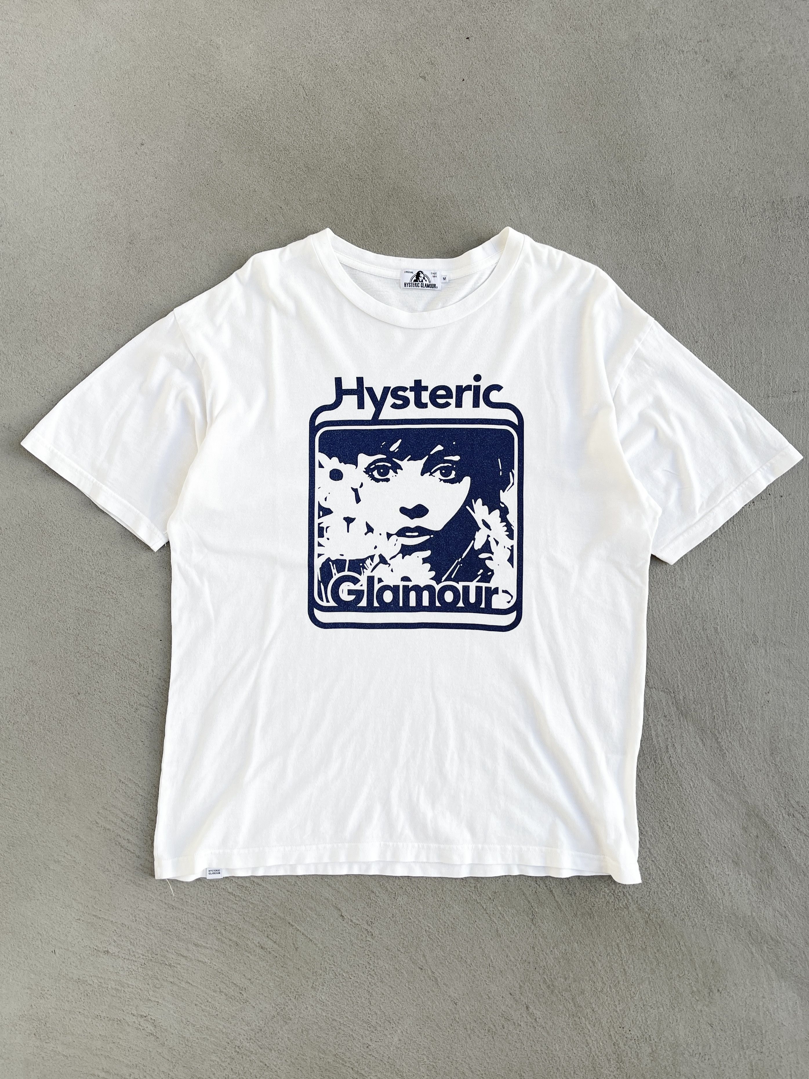 Hysteric Glamour × Streetwear Vintage 2000s Hysteric Glamour Flower Girl Logo Tee (M) | Grailed
