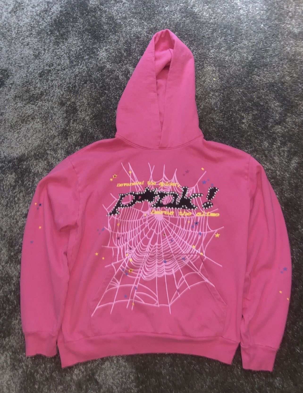 Spider Worldwide × Young Thug Spider Worldwide x Young Thug Pink Hoodie ...