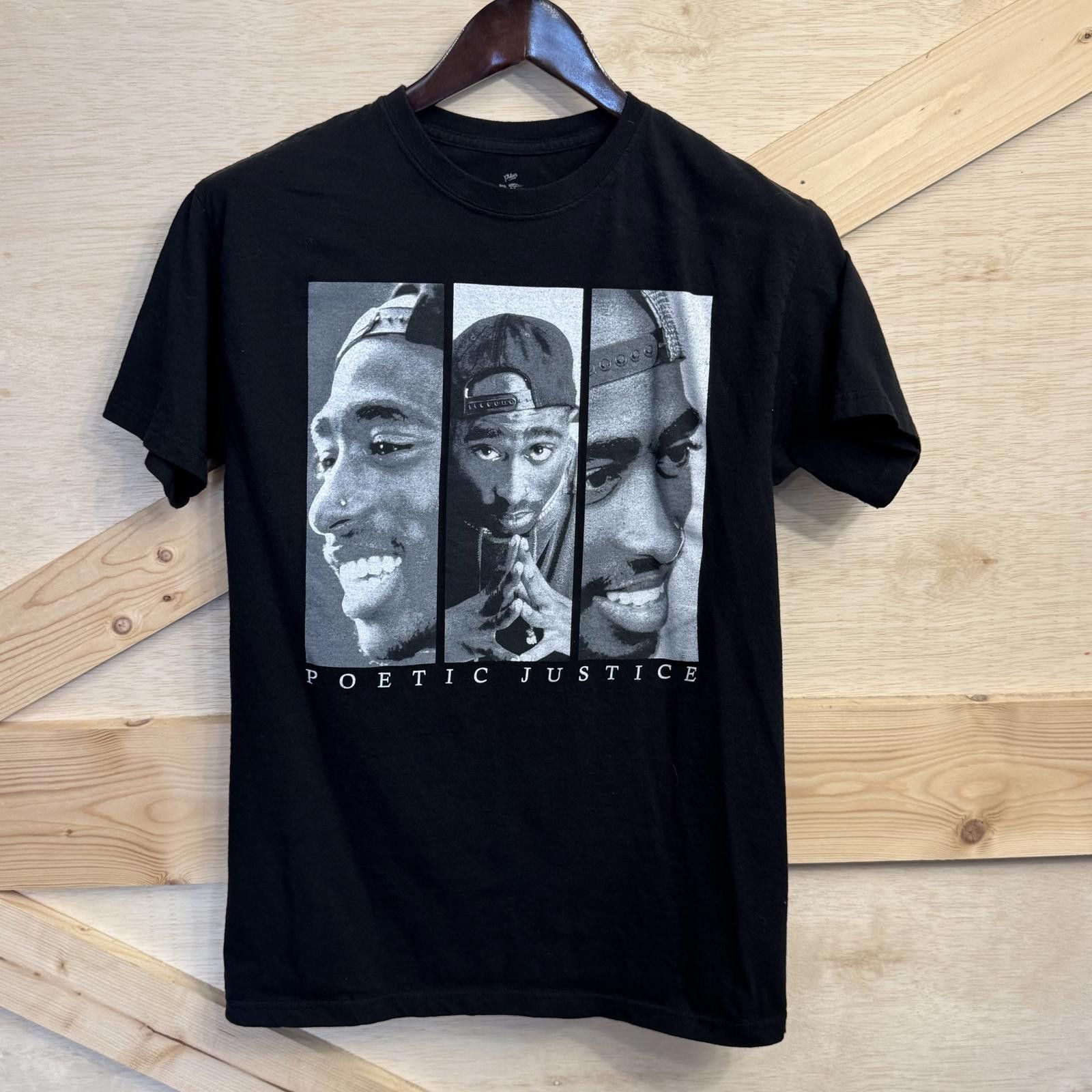 Designer Poetic Justice Men's Shirts Medium Tupac Shakur Rapper Music ...