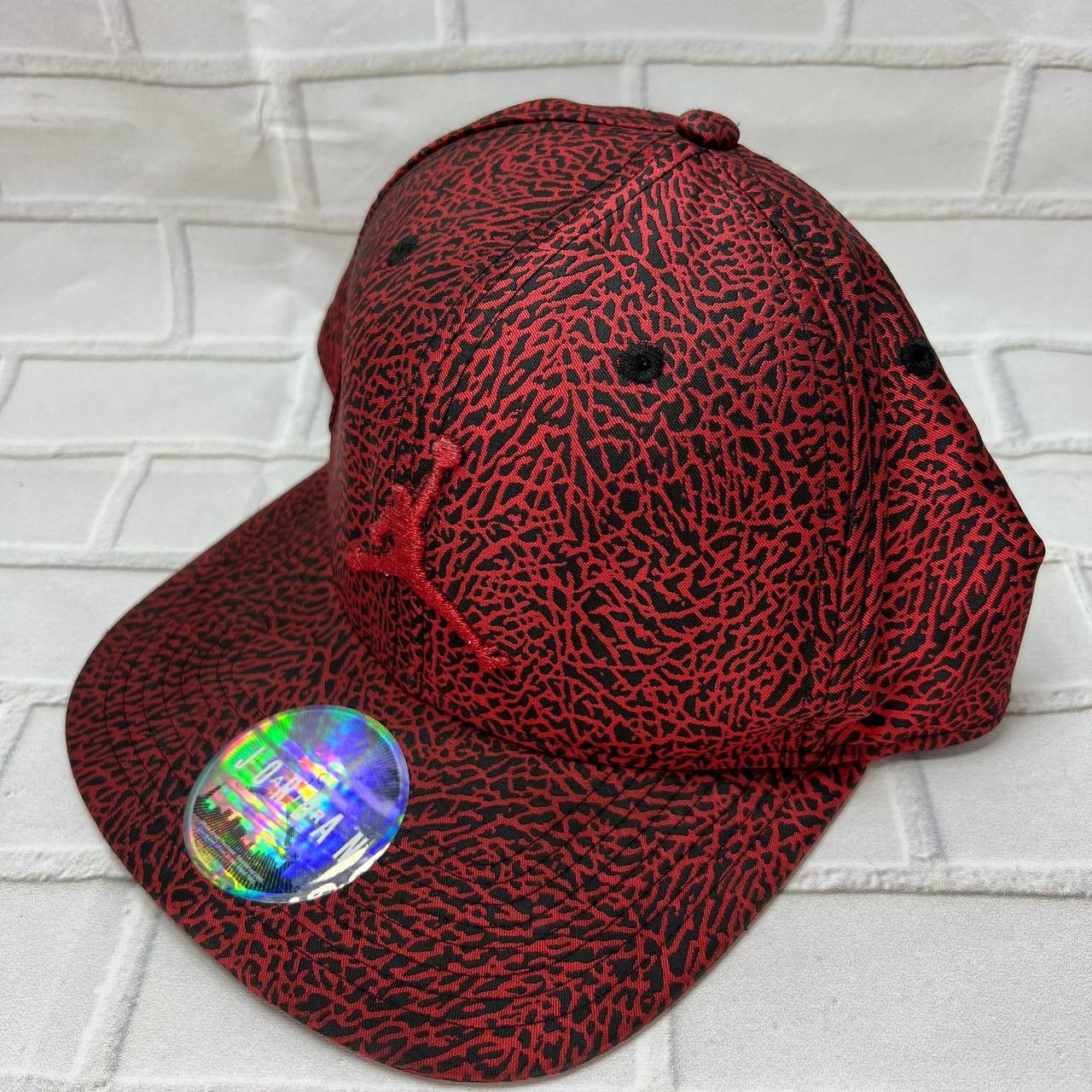 Jordan Brand Air Jordan Cement Elephant Jumpman Hat Snapback Cap Red ...