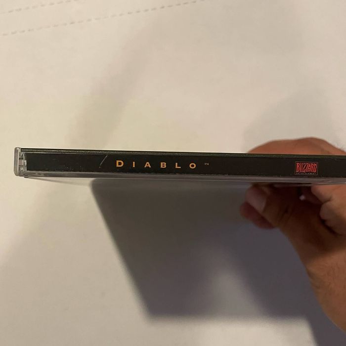 Blank Diablo Windows 95 CD-Rom Computer Game vintage action rpg | Grailed