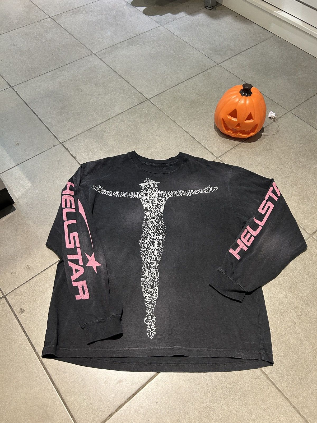 HELLSTAR Hellstar QR Christ Tee | Grailed