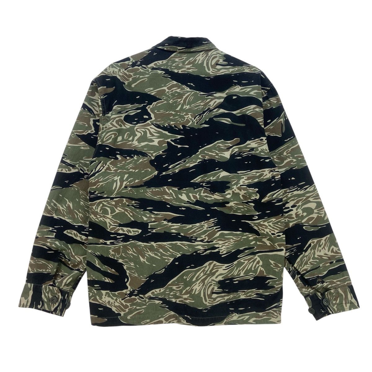 Camo × Military Tiger Stripe US Army Reproduction Sessler Mfg Jacket ...