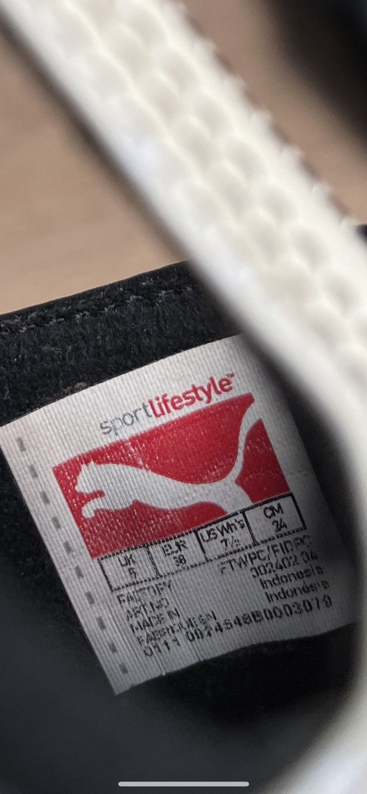 Japanese Brand × Puma × Vintage Vintage Puma Y2K Black Japanese Style ...