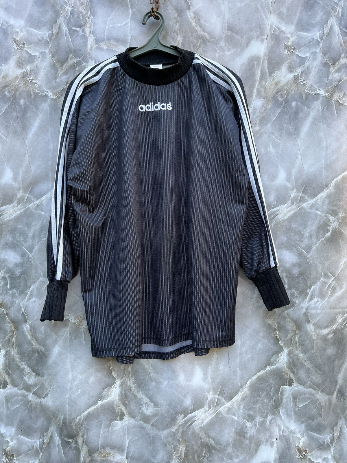 Adidas × Vintage Vintage Adidas Goalkeeper #1 80s-90s Soccer Jersey ...