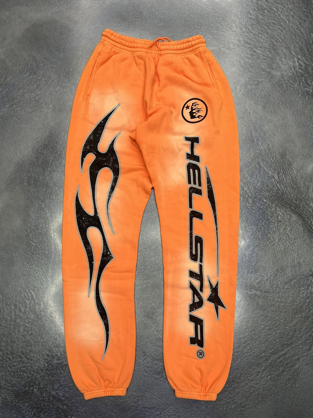 HELLSTAR Hellstar Fire Flame Sweatpants | Grailed