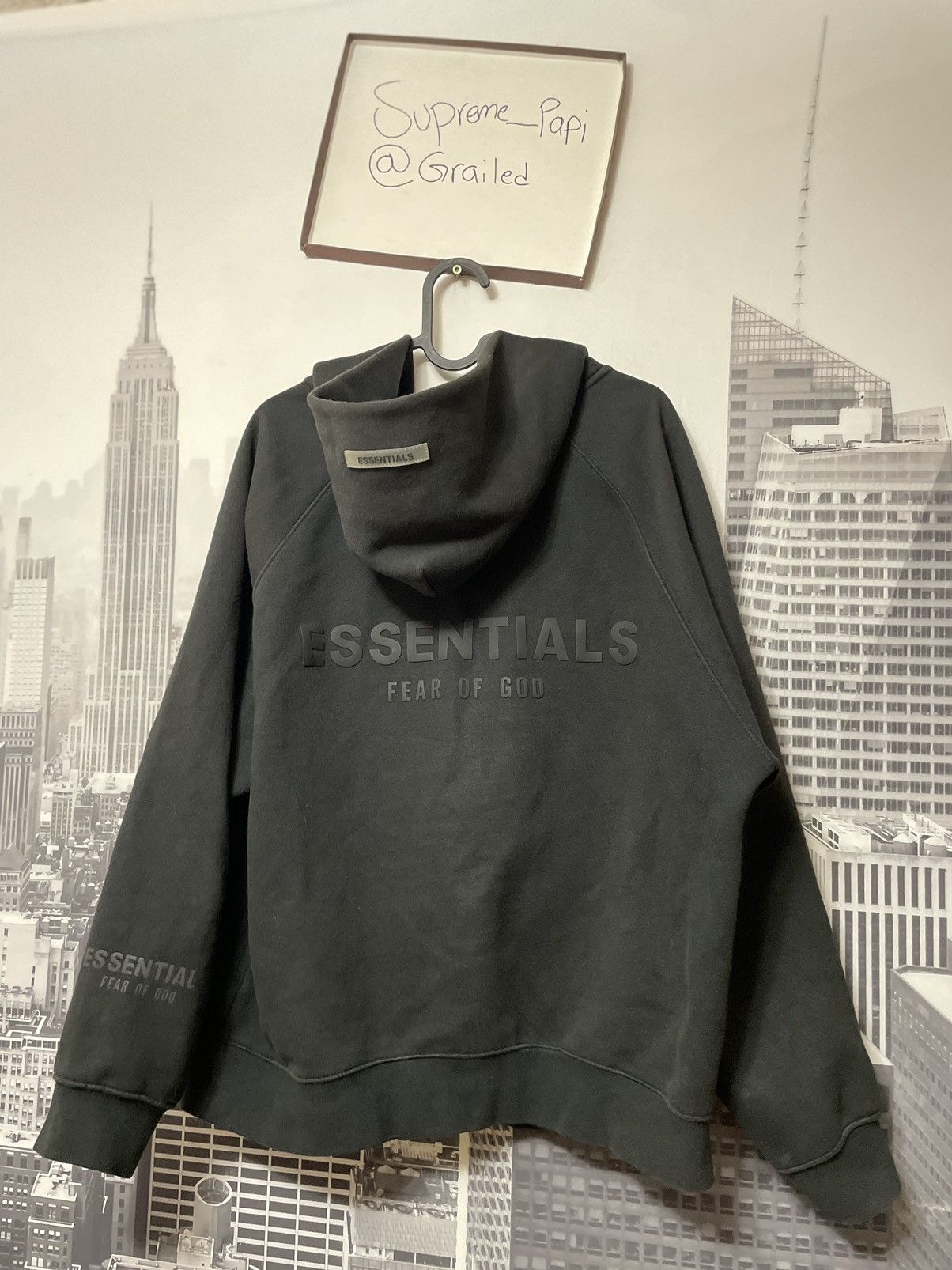 Essentials × FOG × Fear of God 🔥Fear of God Essentials Zip Up Jacket ...