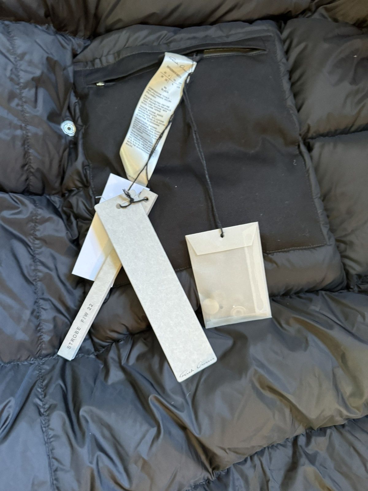 Rick Owens FINAL DROP: Long down puffer parka aka “liner coat” | Grailed
