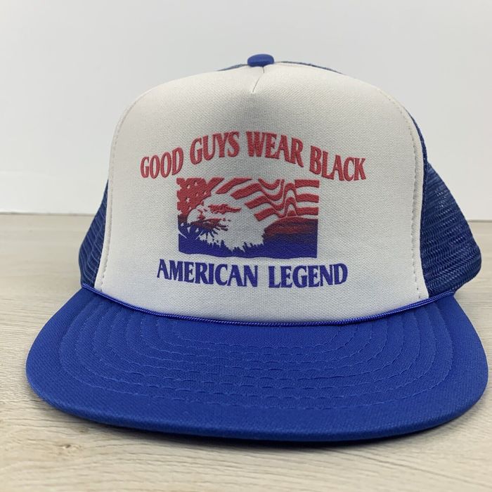 Other American Legend Hat Blue Hat Snapback Hat Good Guys Wear Bla ...