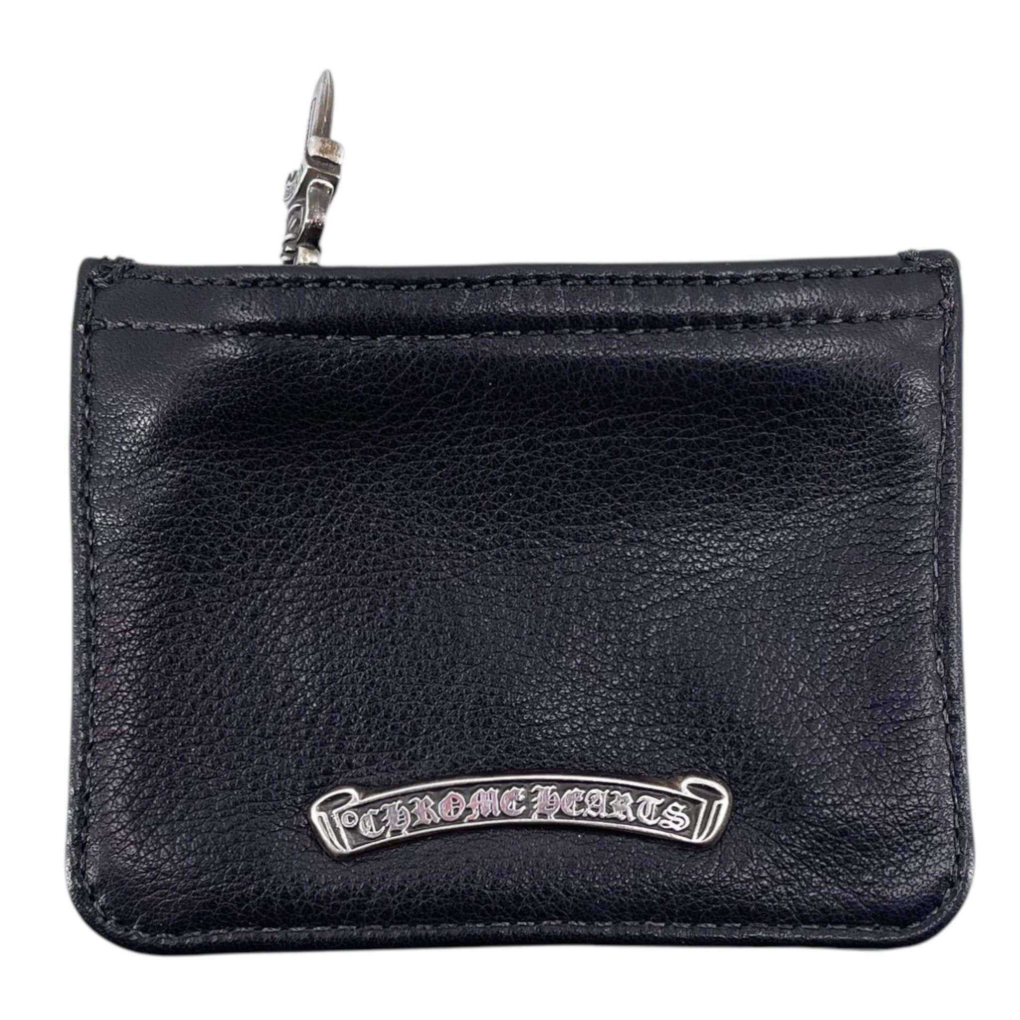 Chrome Hearts Dagger Zipper Coin Pouch Black | Grailed