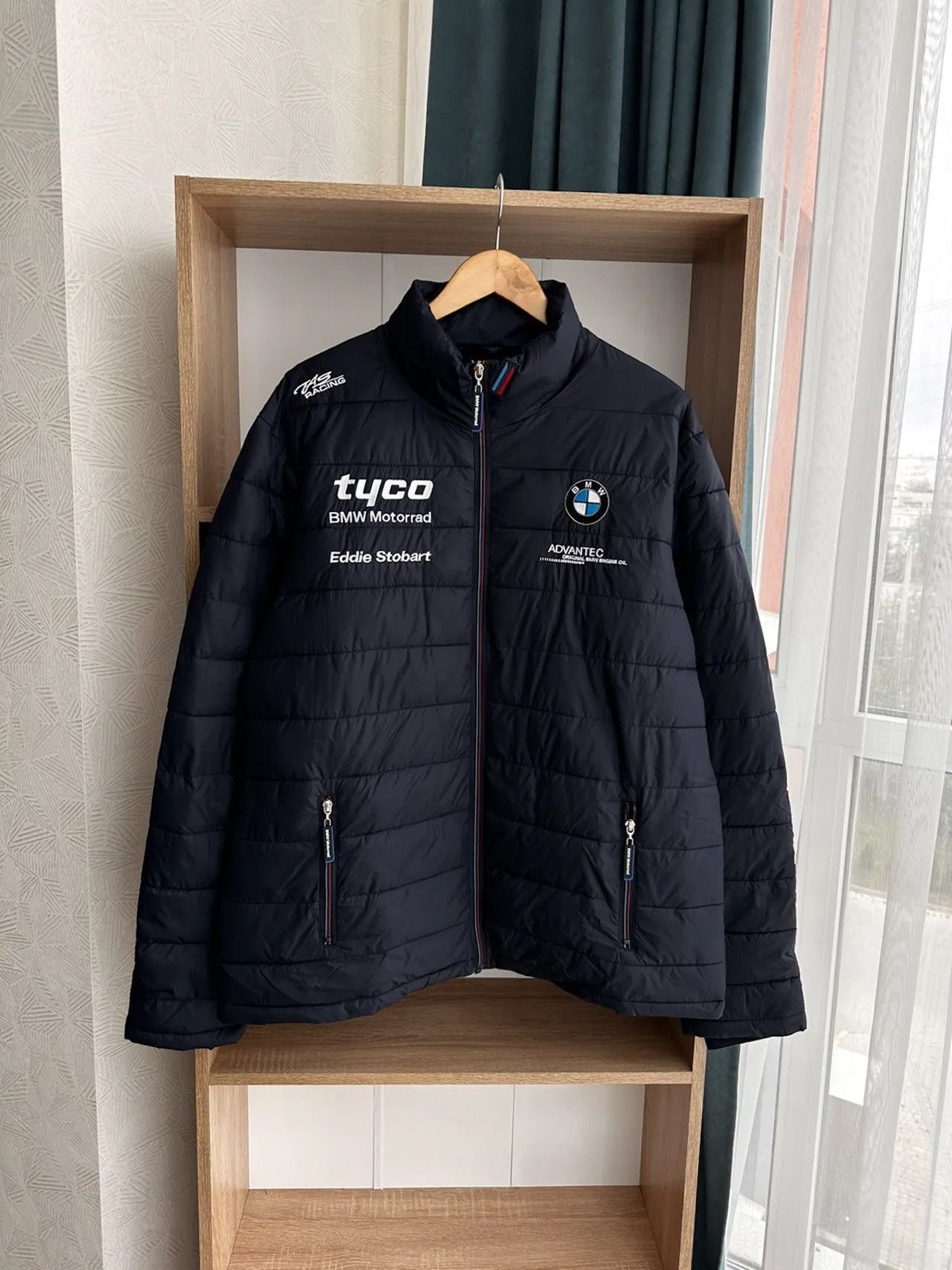 Vintage Vintage BMW Tyco Motorrad Stobart MicroPuffer Racing Jacket ...
