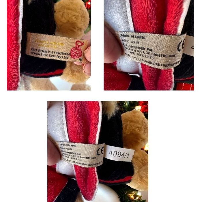 Vintage British Royal Palace Guard Bear Plush London Keel Toys Unifo ...