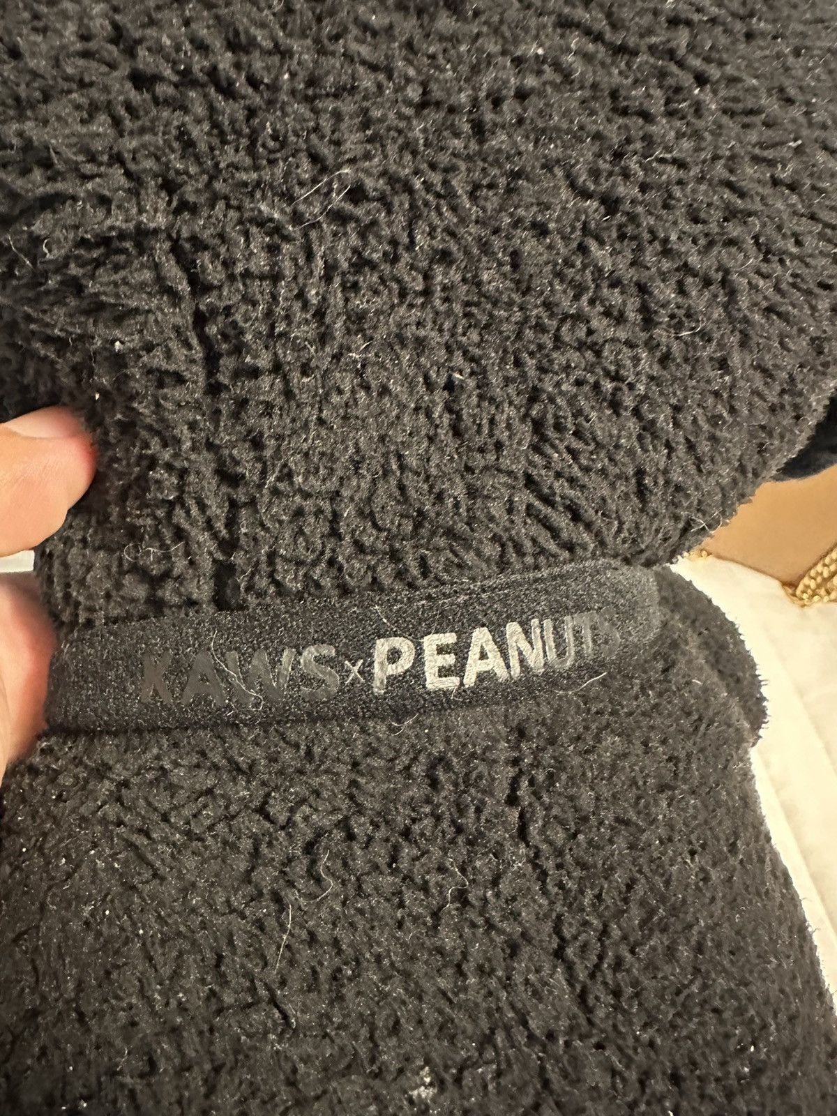 Kaws Jaws Peanuts Snoopy 22” Black Plush Toy | Grailed