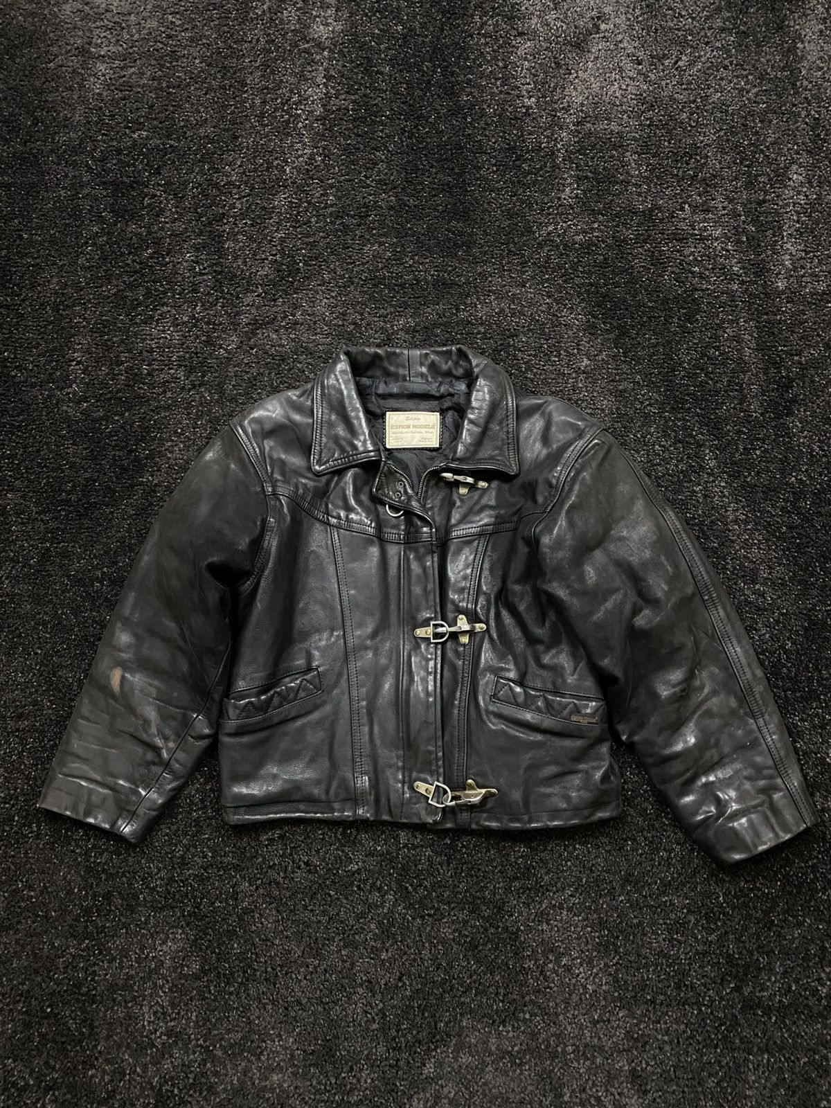 Archival Clothing × Avant Garde × Leather Jacket Vintage avant garde ...