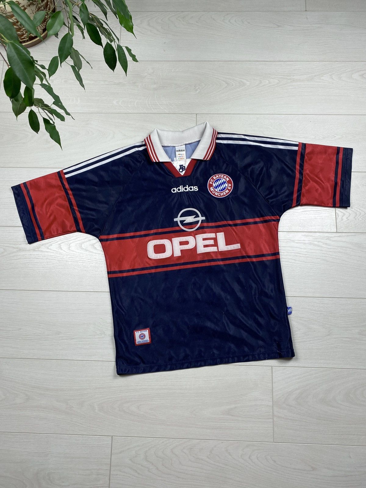 Adidas × Vintage ADIDAS OPEL BAYERN MUNICH 1997/1999 HOME SHIRT ...
