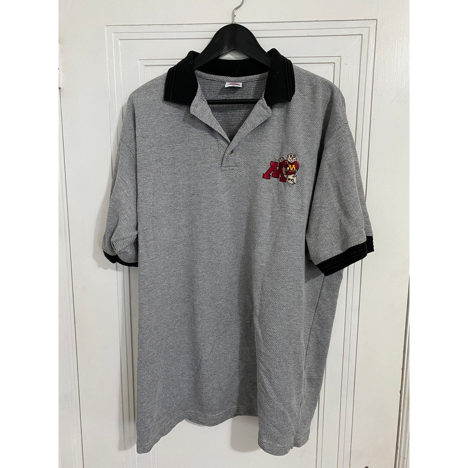 NCAA Retro Golden Gophers Polo Shirt Men's Size XL | Grailed
