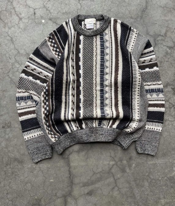 Vintage 90’s Arnold Palmer 3D Texture Knit Coogi Style | Grailed