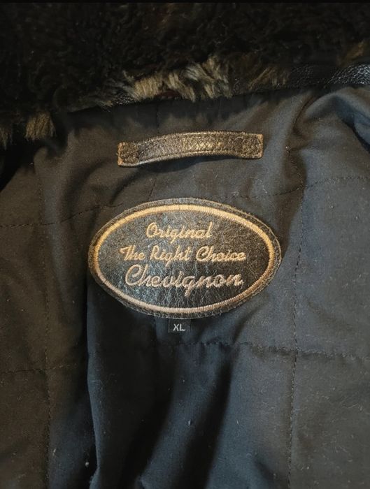 Vintage Chevignon vintage leather jacket | Grailed
