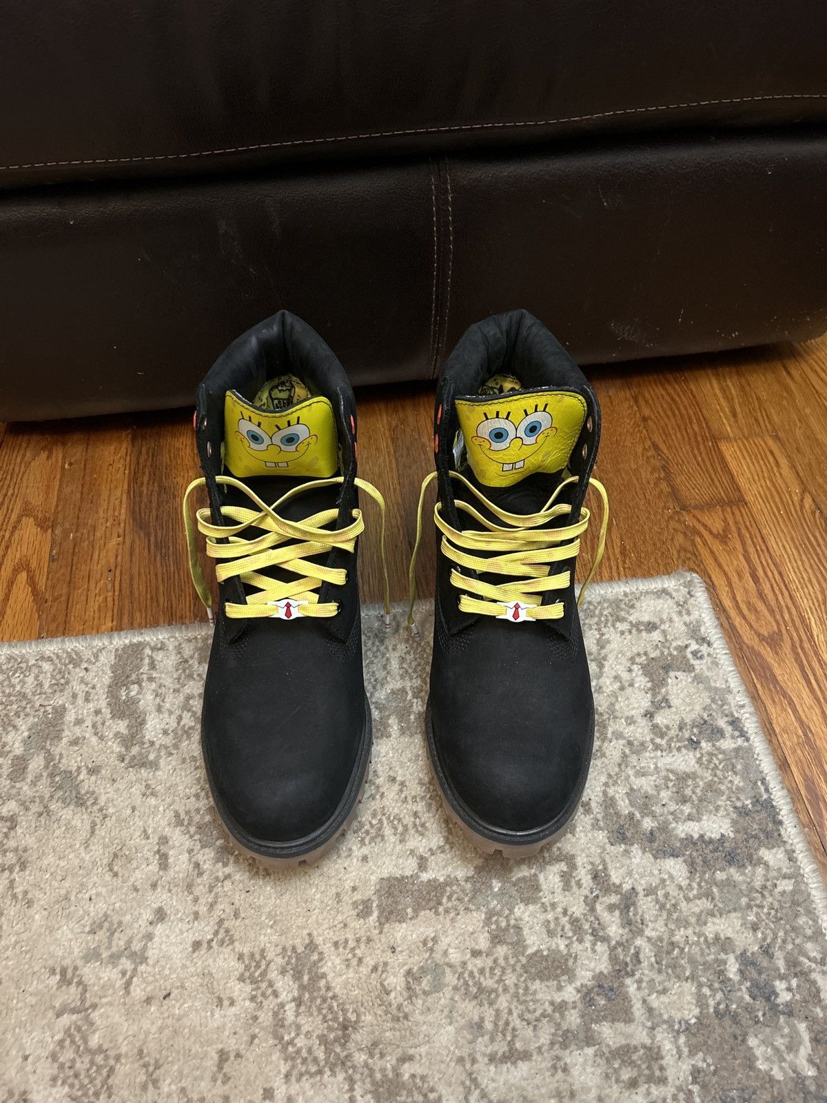 Timberland SpongeBob Timberlands | Grailed