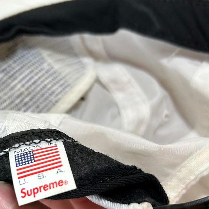 Supreme Vintage y2k supreme biker hat | Grailed