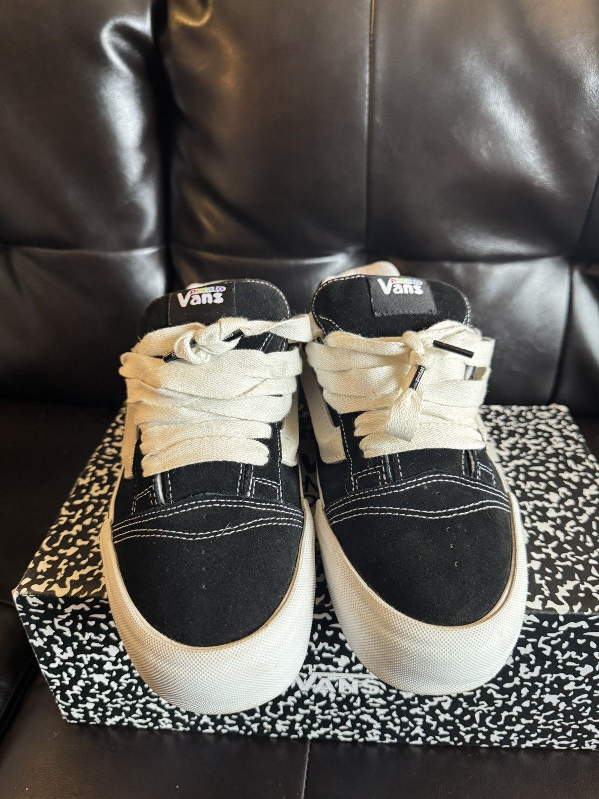 Imran Potato × Vans Imran Potato X Knu-Skool VR3 Lx "Black" | Grailed