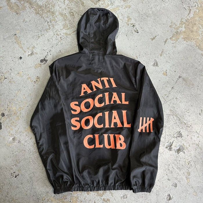 Undefeated Anti Social Social Club x Undefeated “Paranoid” Jacket | Grailed