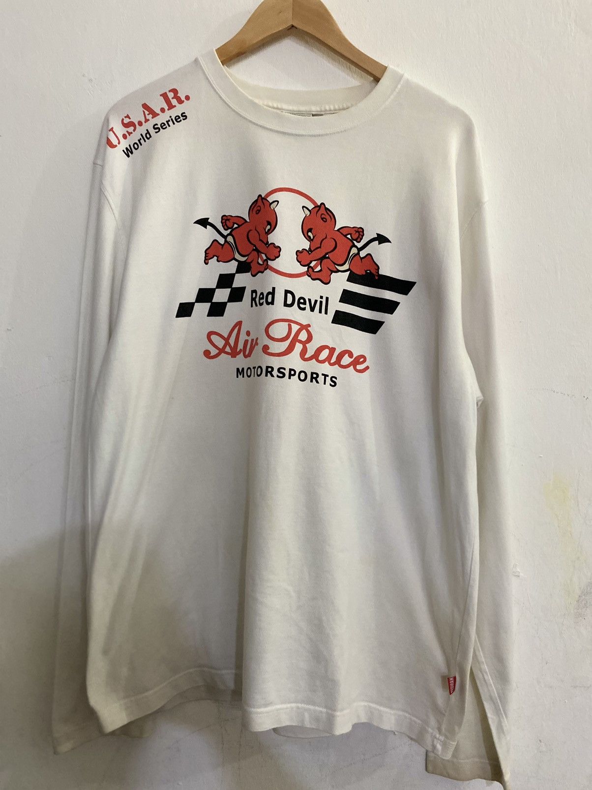 Vintage 🔥Tedman Red Devil Motosports #SKU-A535 DP | Grailed