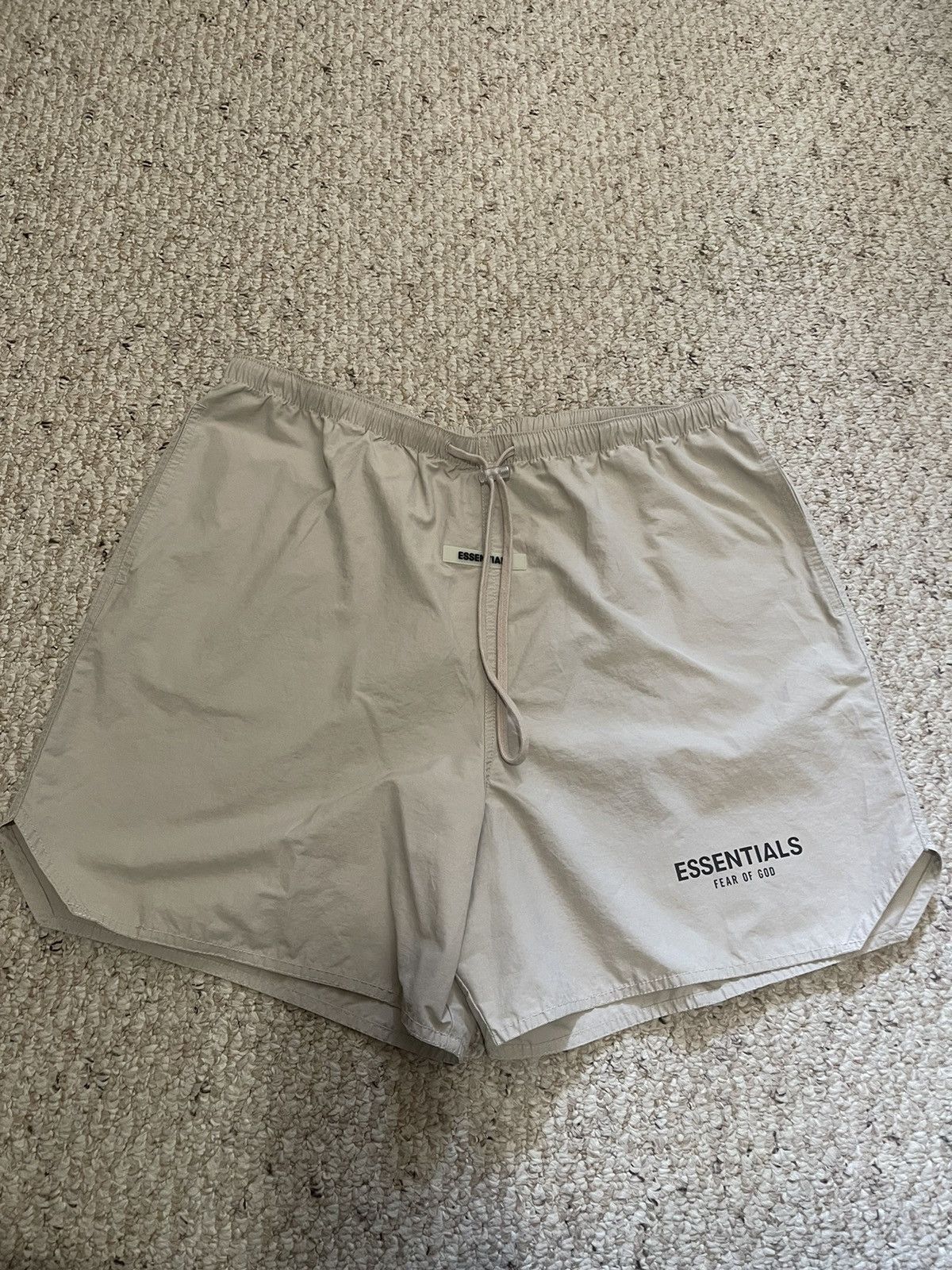 Essentials × Fear of God Essentials nylon shorts | Grailed