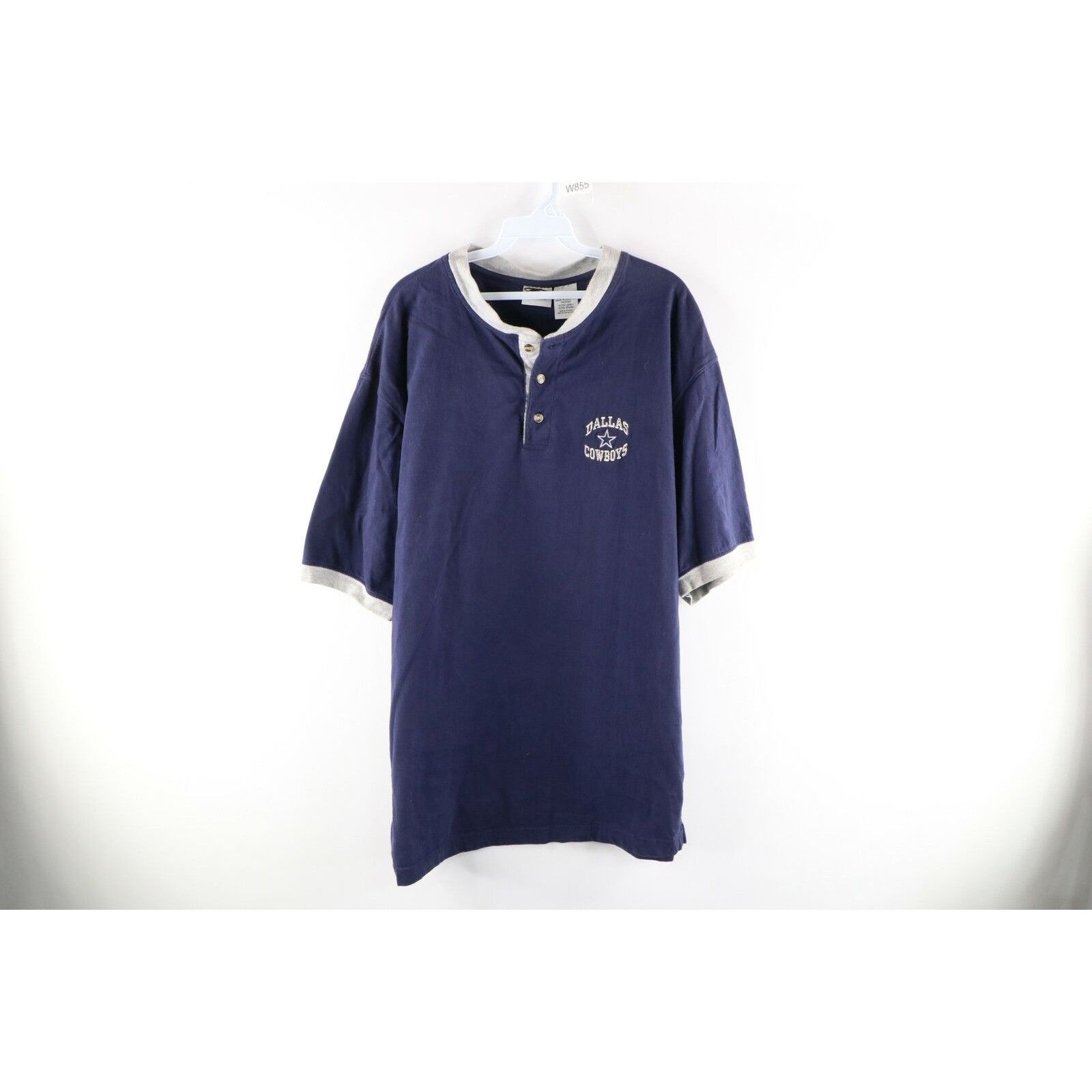 Streetwear × Vintage Vintage NFL Dallas Cowboys Football Ringer Henley ...