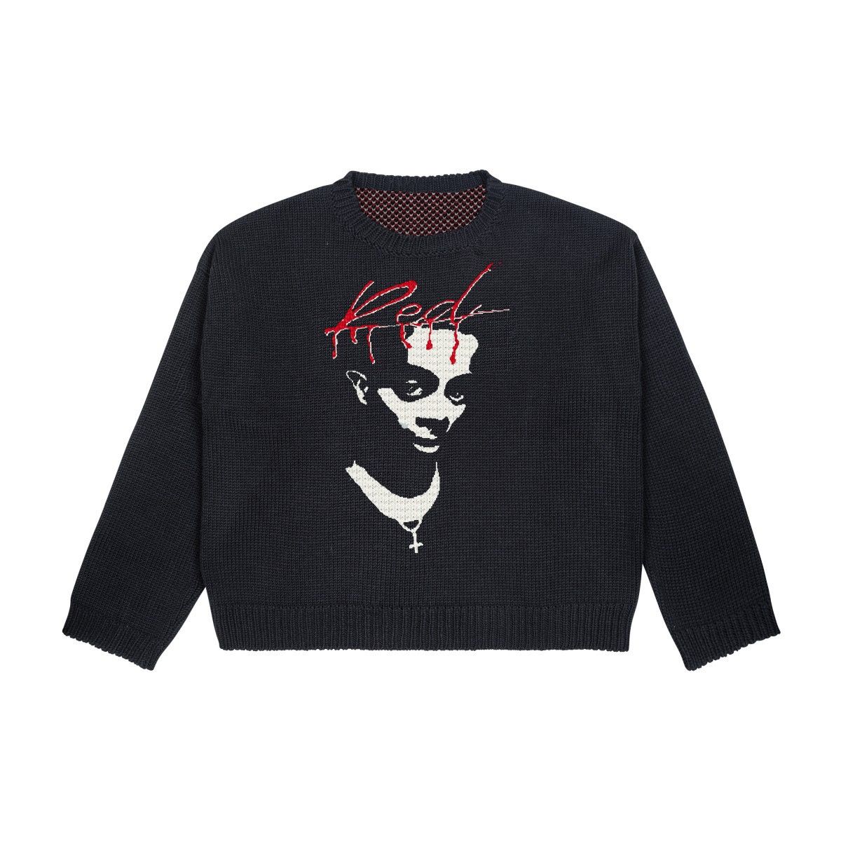 Playboi Carti Playboi Carti WLR Whole Lotta Red Knit Sweater | Grailed