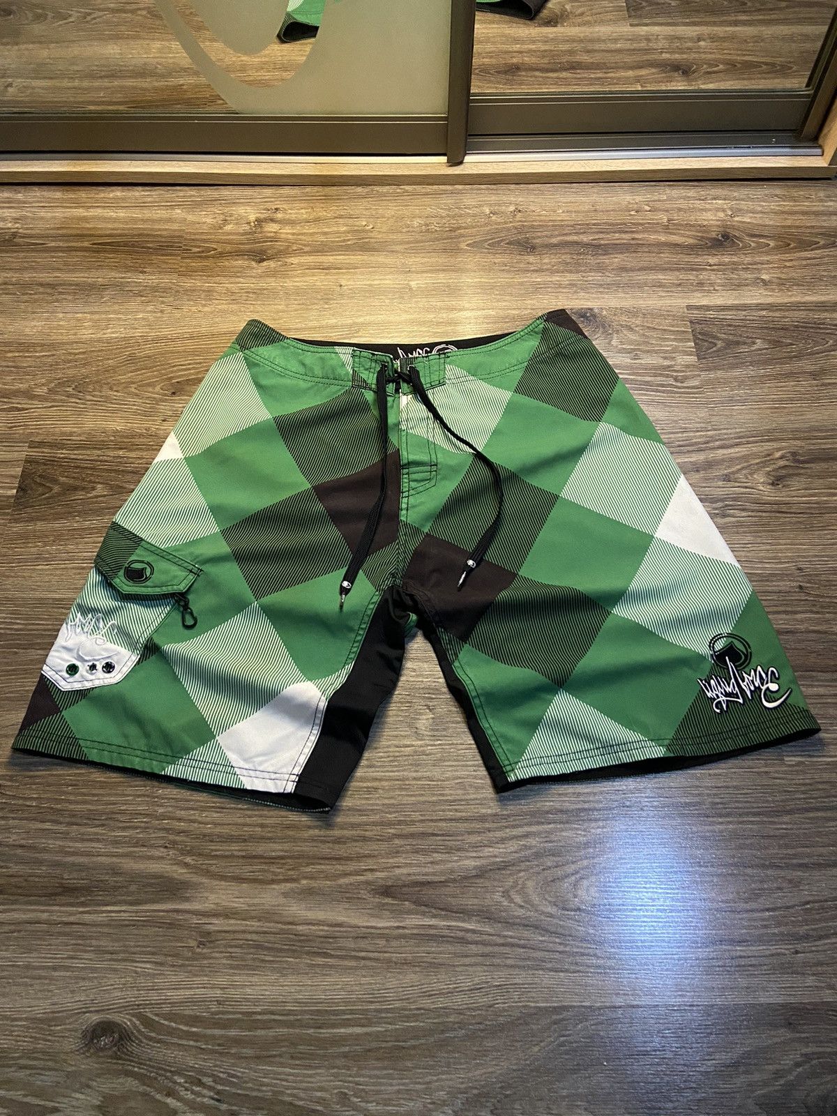 Vintage CRAZY BILLABONG Y2K Summer Surf Board Baggy Shorts Jorts 90s ...