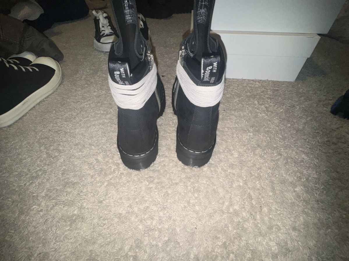 Dr. Martens × Rick Owens Rick Owens x Docs steel toe boots | Grailed