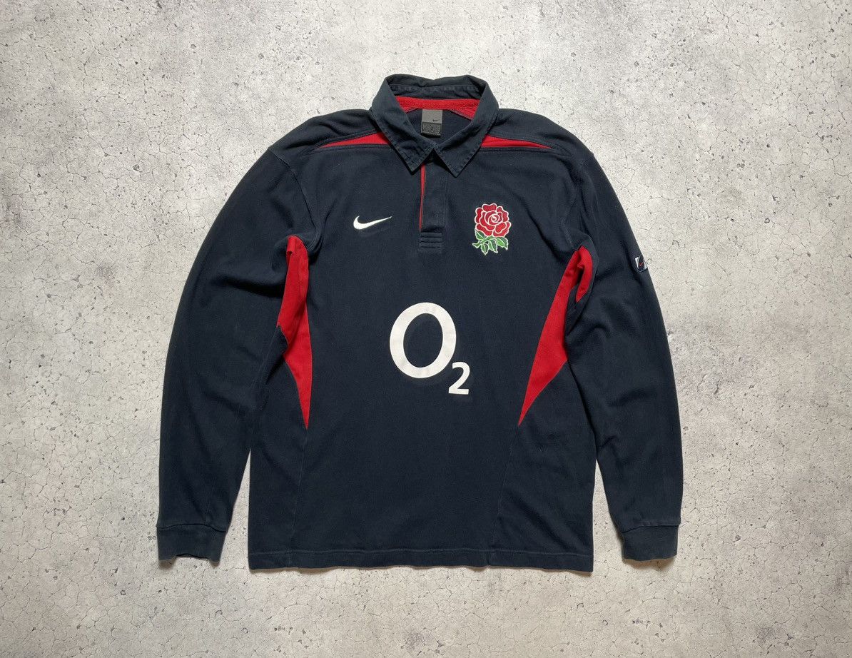 Nike Nike Vintage England Rugby League Jersey 02 Longsleeve Y2K | Grailed