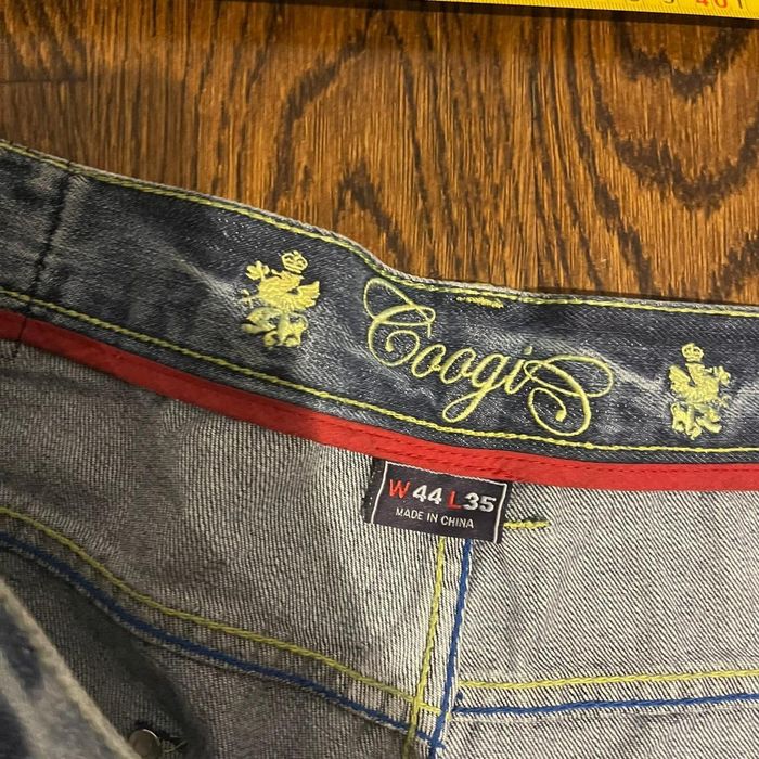 Coogi vintage rare 2000s ultra baggy wide leg stonewash coogi embr ...