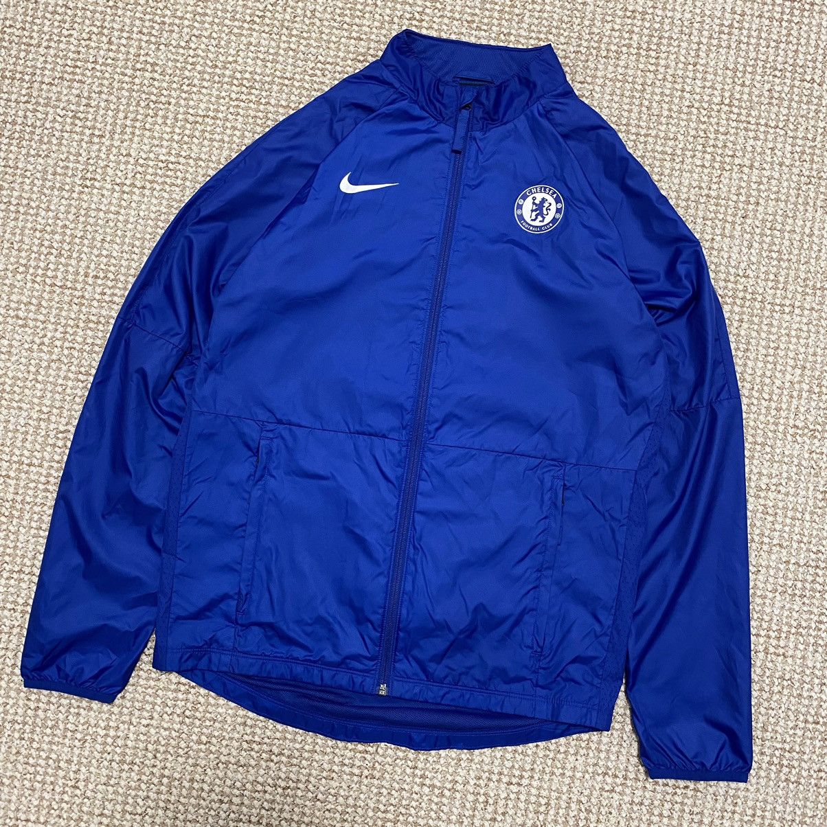 Nike Nike FC Chelsea big swoosh jacket academy repel dry rush | Grailed