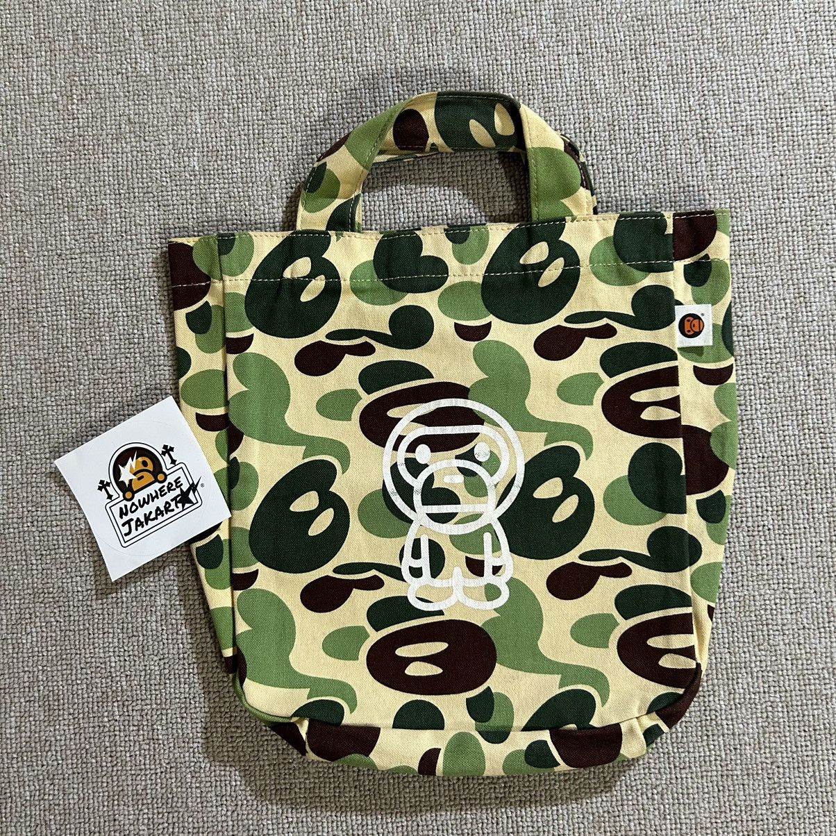 Bape Baby Milo Camo Tote Bag | Grailed
