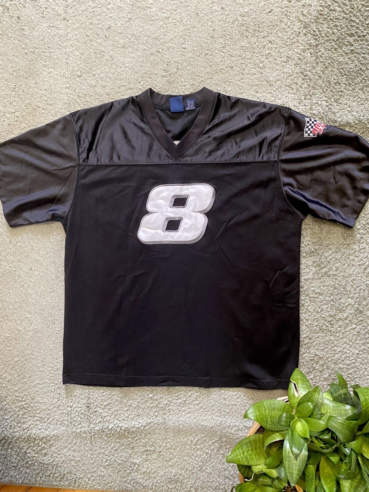 Big Dogs × Rap Tees × Vintage VIntage Big Dogs Racing black jersey ...