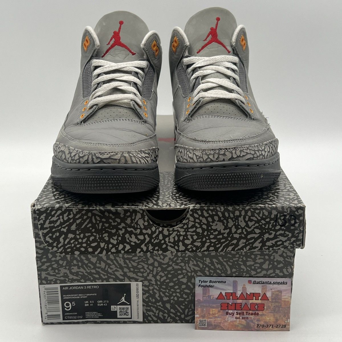 Jordan Brand Air Jordan 3 cool grey | Grailed