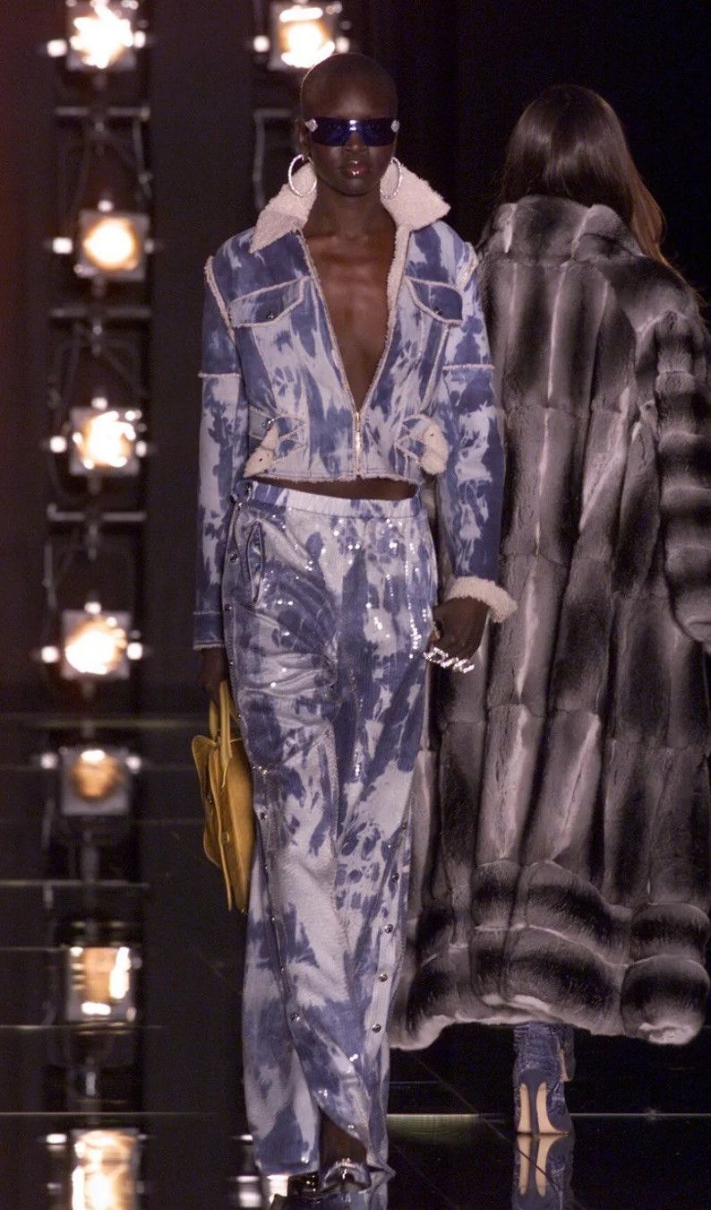 Dior × Luxury × Vintage Dior by Galliano Alex Swarovski White Gold ...