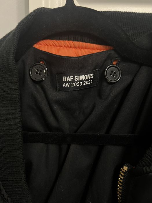 Raf Simons Raf simons aw 20 detachable bomber mint patch | Grailed