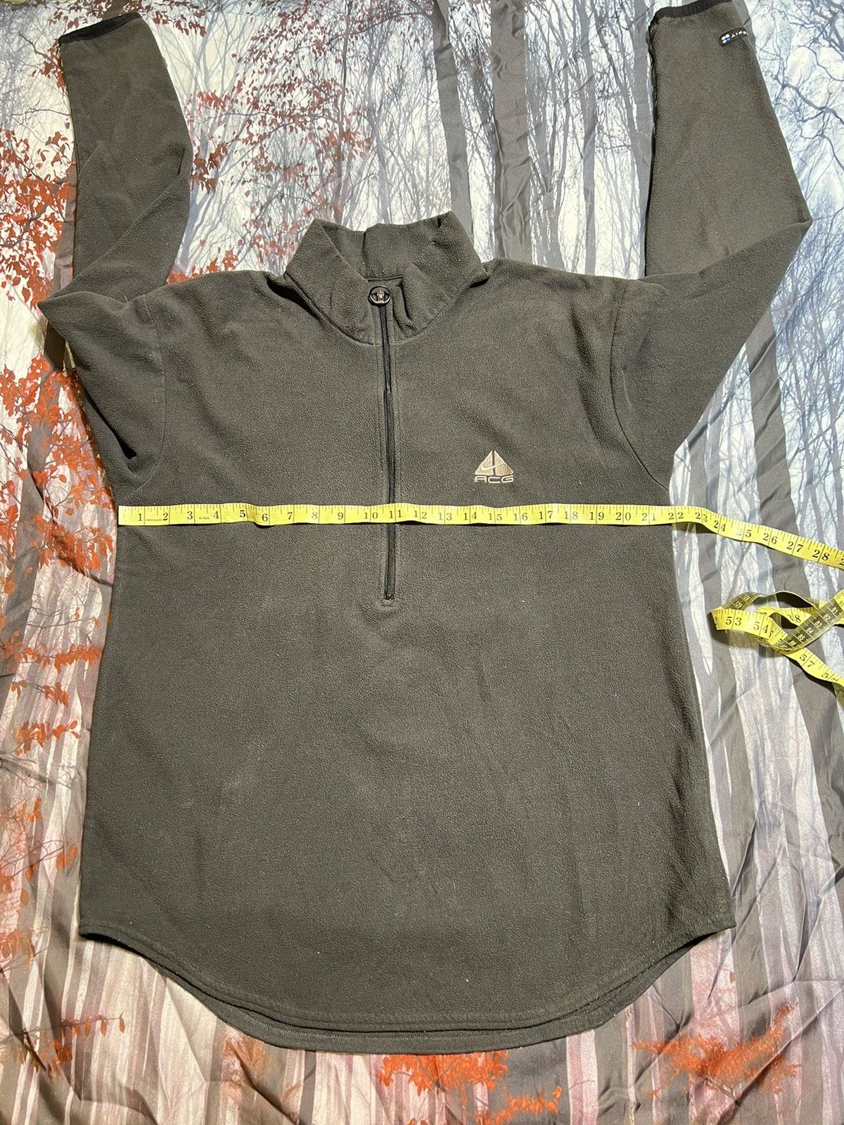 Vintage ***FINAL DROP***RARE 00s NIKE ACG HALF ZIP SCALLOP FLEECE XL | Grailed