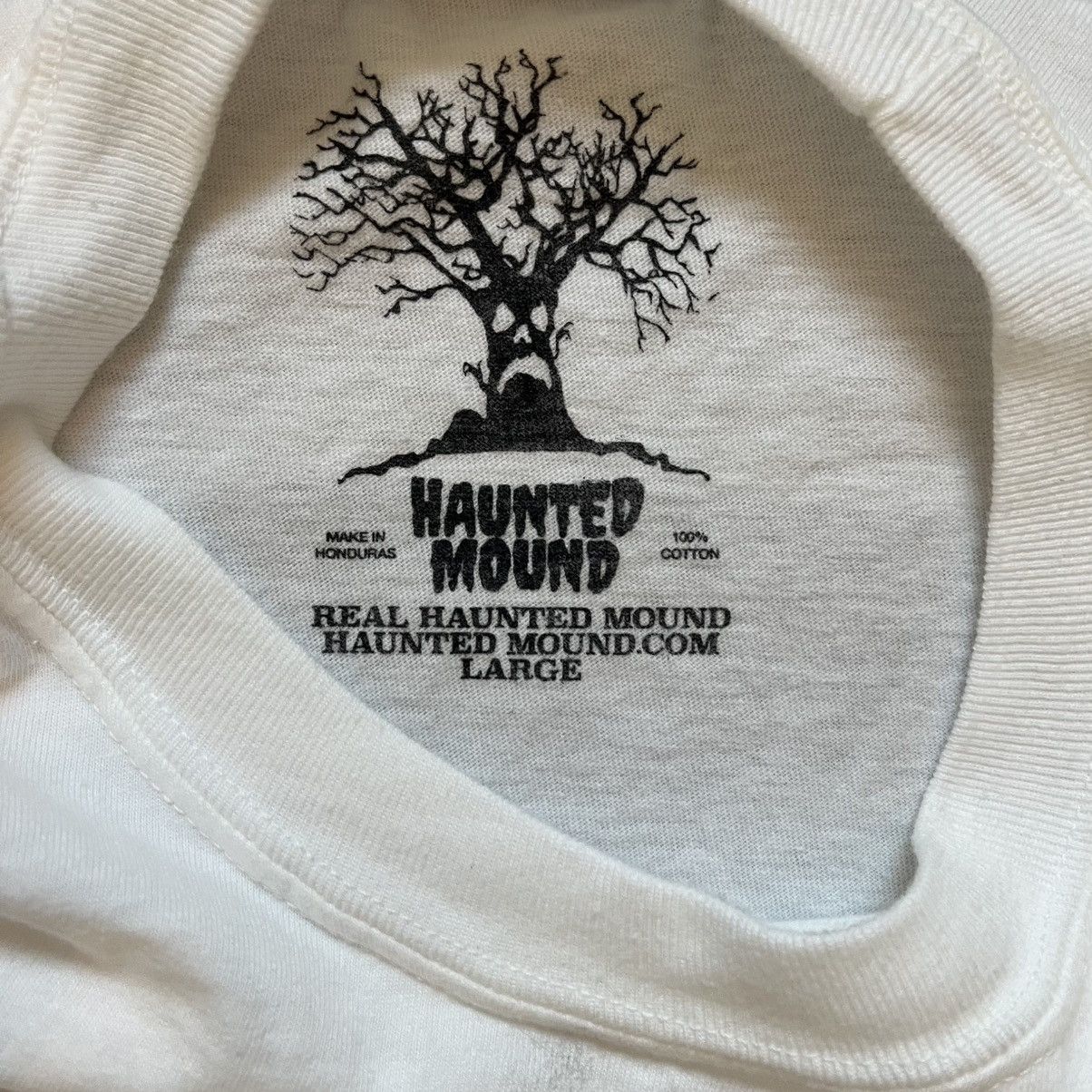 Haunted Mound Haunted Mound ghost mountain pumpkin t shirt | Grailed