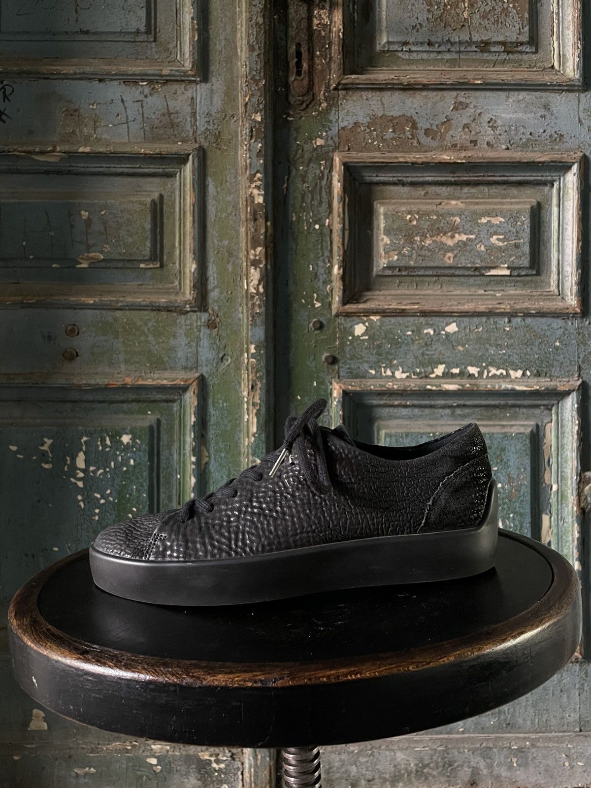 The Last Conspiracy The Last Conspiracy x ECCO shrunken bison sneakers ...