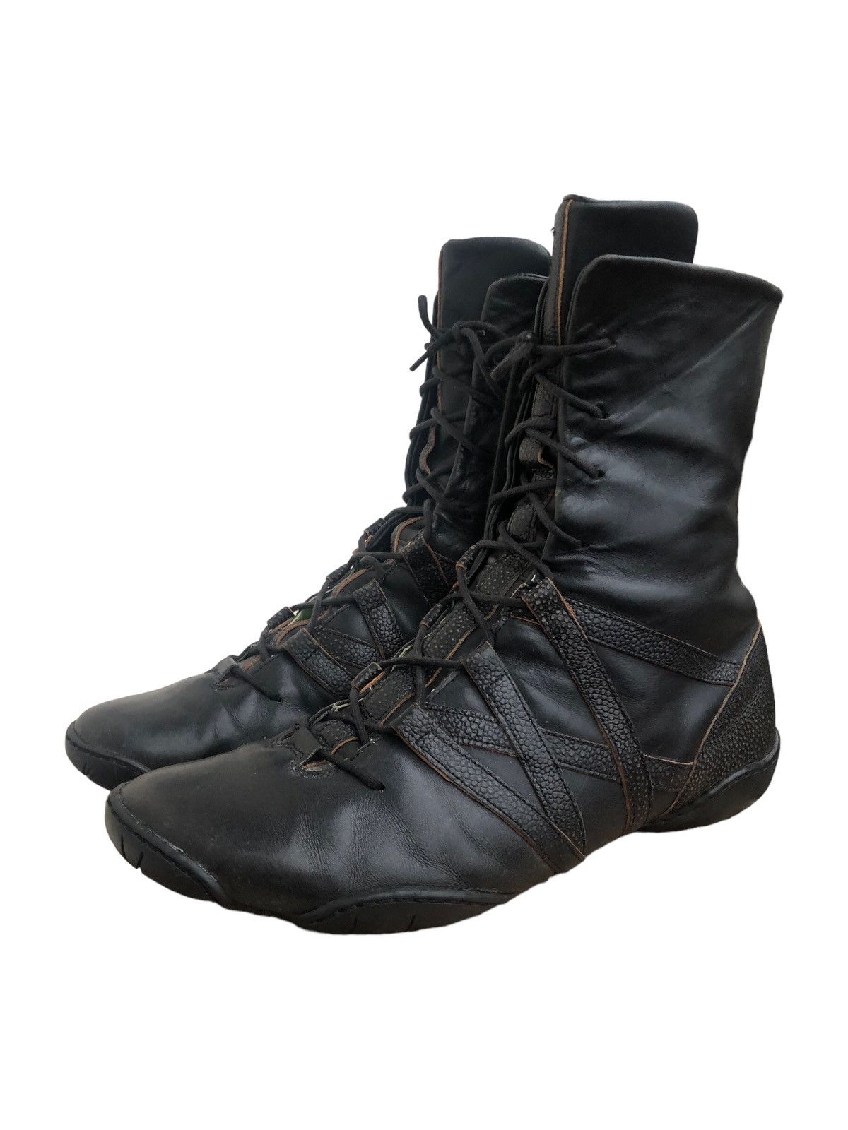 Marithe Francois Girbaud Marithé Francois Girbaud leather high shoes ...