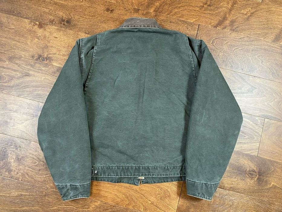 Carhartt Carhartt Detroit Jacket J97 MOSS Green Blanket Lined Medium ...