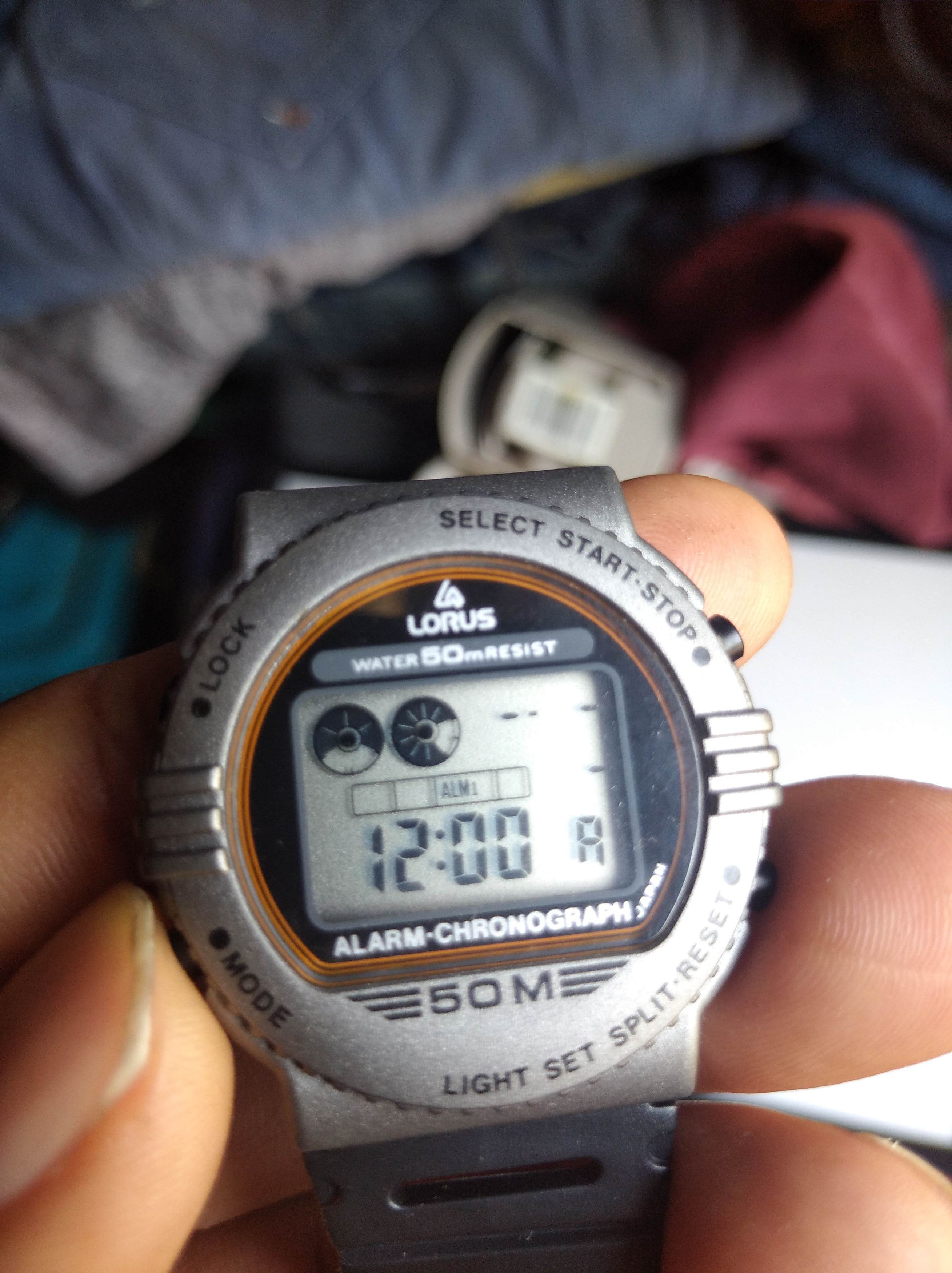 Japanese Brand Men's vintage lorus by Seiko digital watch | Grailed