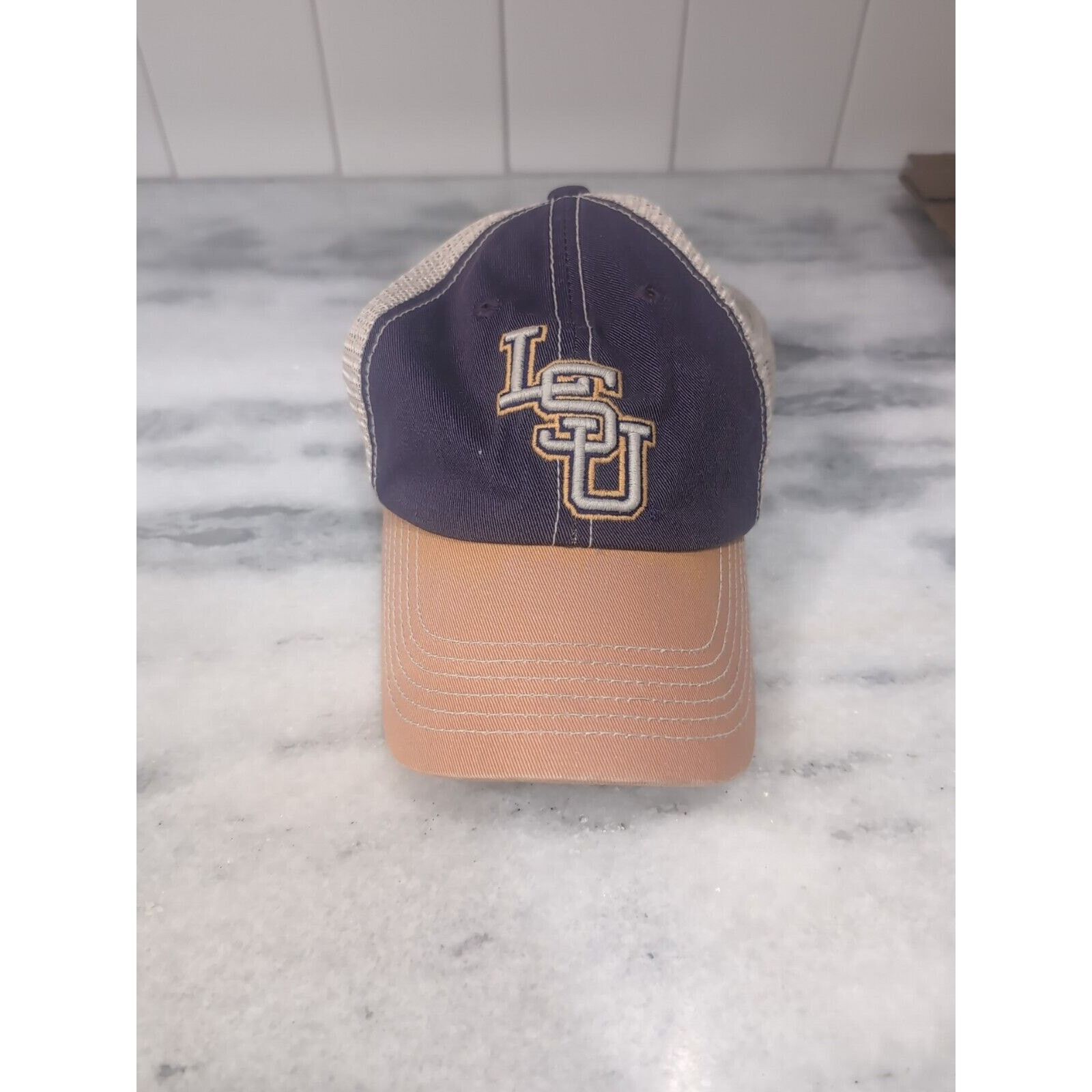 Top Of The World LSU Tigers Mesh Trucker OSFM Hat Louisiana State ...