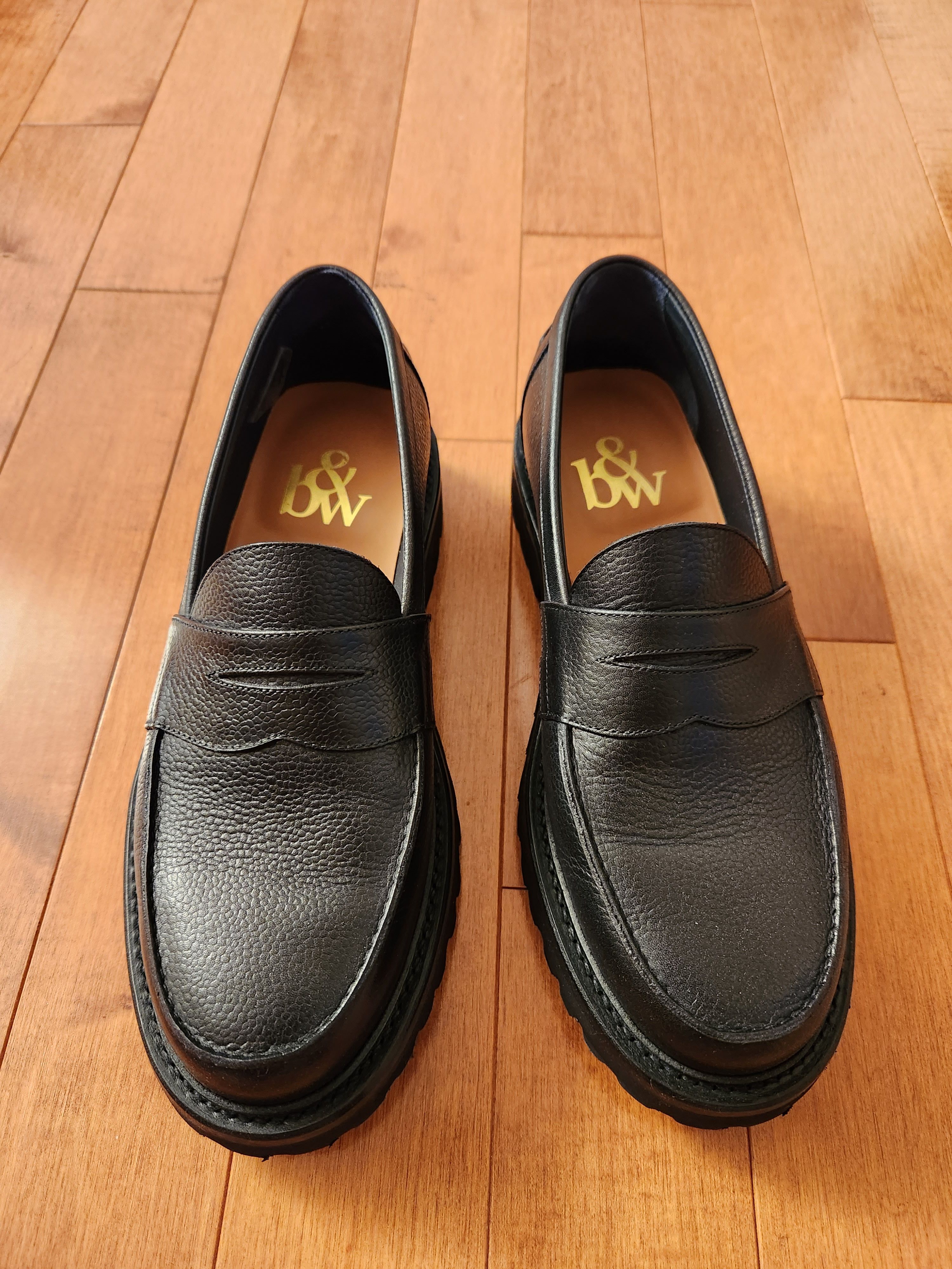 Blackstock & Weber Ellis Penny Loafer with Vibram Lug Sole | Grailed