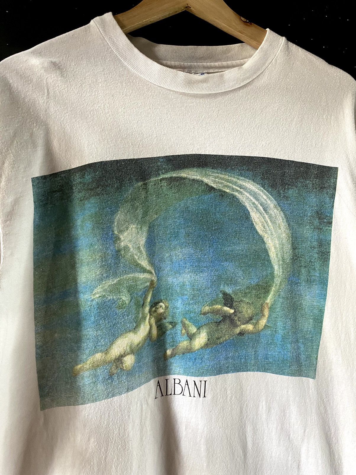 Art × Hanes × Vintage Vintage 90’s Albani Raphael Angel Hanes Art | Grailed