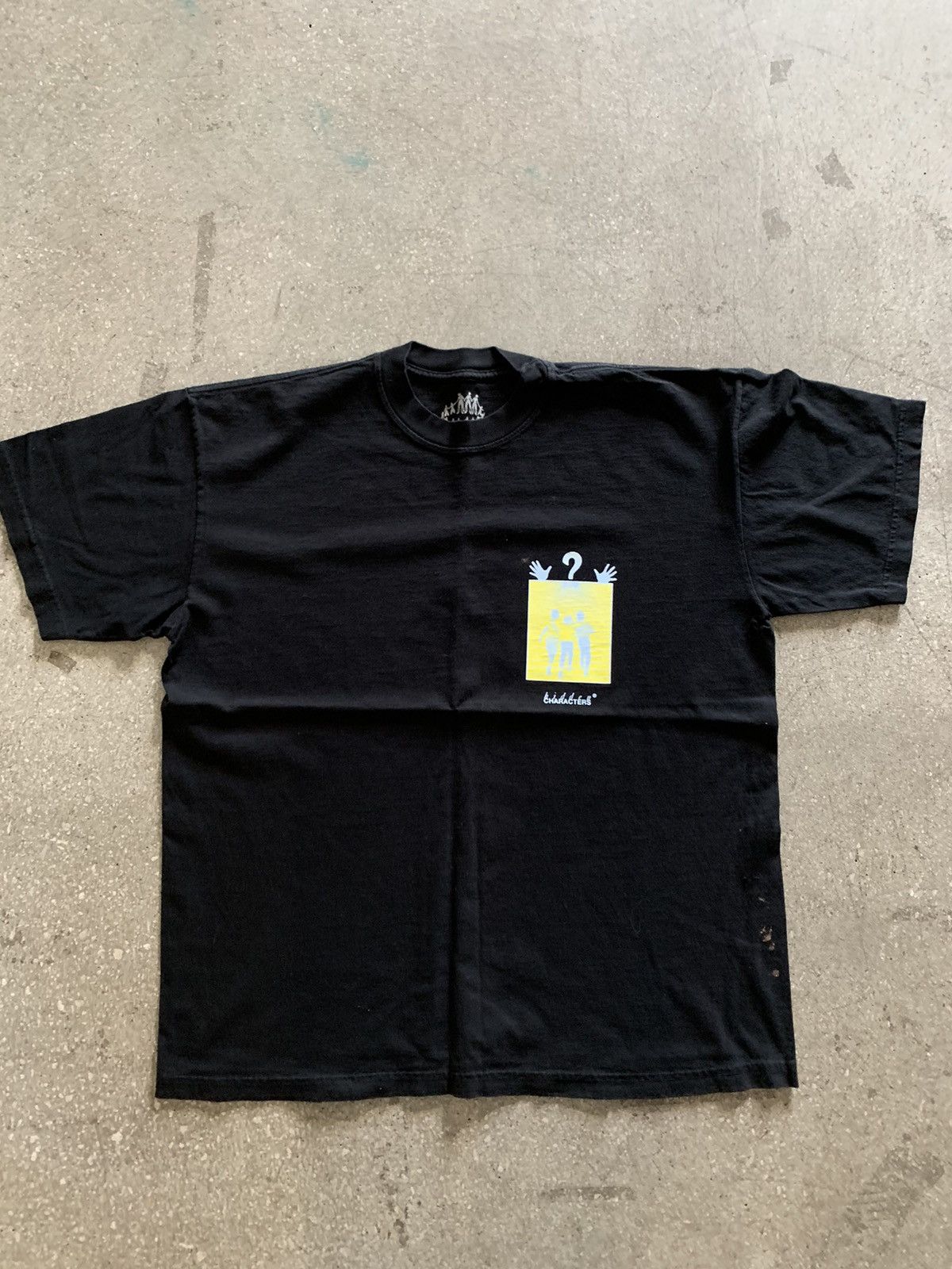 Hidden Characters Hidden Characters logo t shirt | Grailed